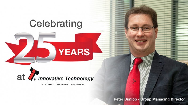 Innovative Technology’s Group MD Peter Dunlop celebrates 25 years at ...